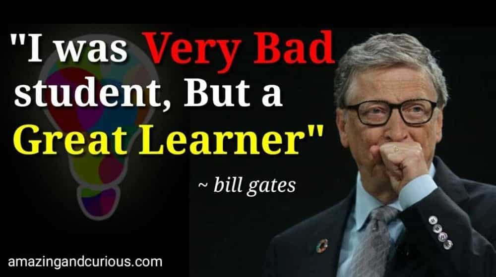 Words Of Wisdom - Bill Gates - Enchanted Little World